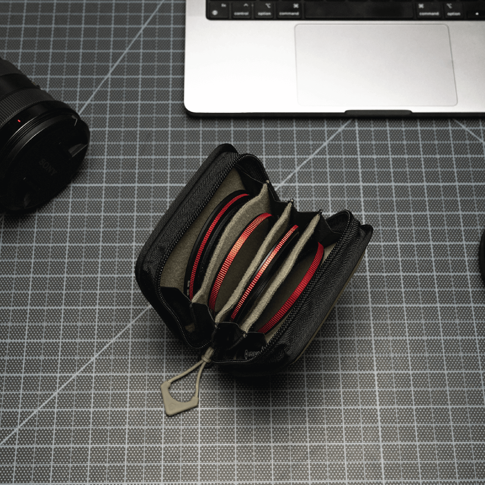 Lens Filter Case in Yuma Tan – WANDRD Gear
