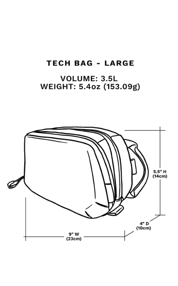 Tech Bag Small in Wasatch Green – WANDRD Gear